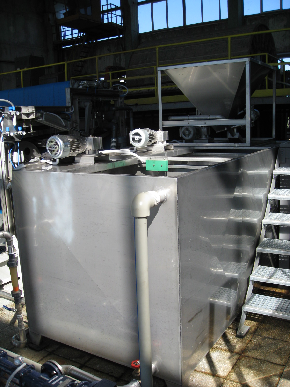 Polymer Preparation System -Sludge Removal- Vortex Engineering