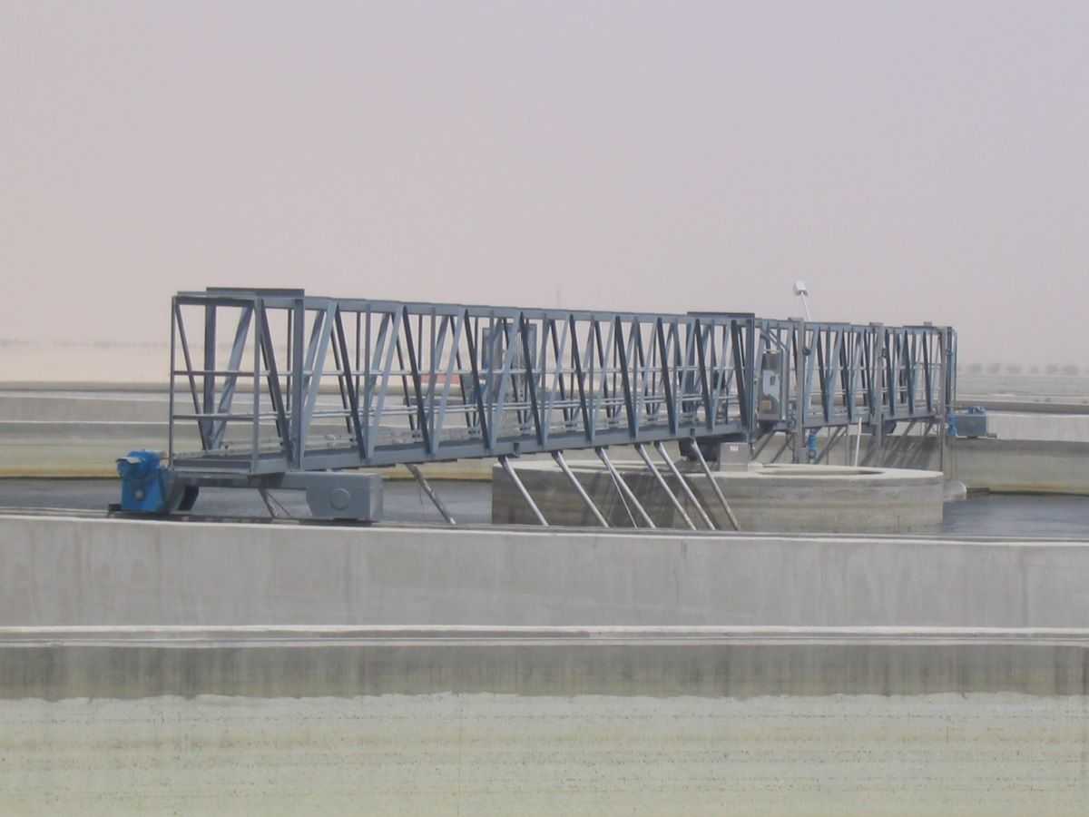 Rotating Bridge Scraper - Clarification Equipment - Vortex Engineering