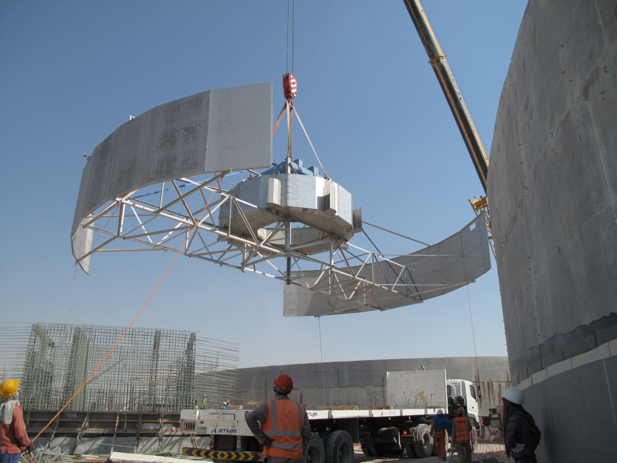 Rotating Bridge Scraper - Clarification Equipment - Vortex Engineering