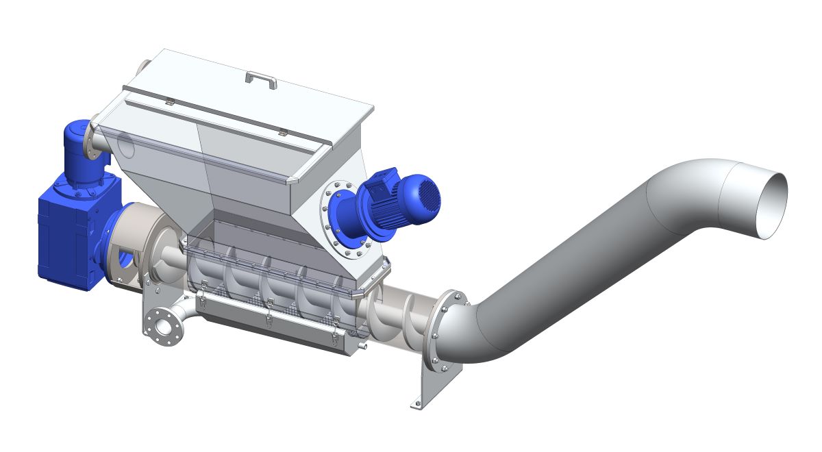 Screw Compactor - Screening Equipment - Vortex Engineering