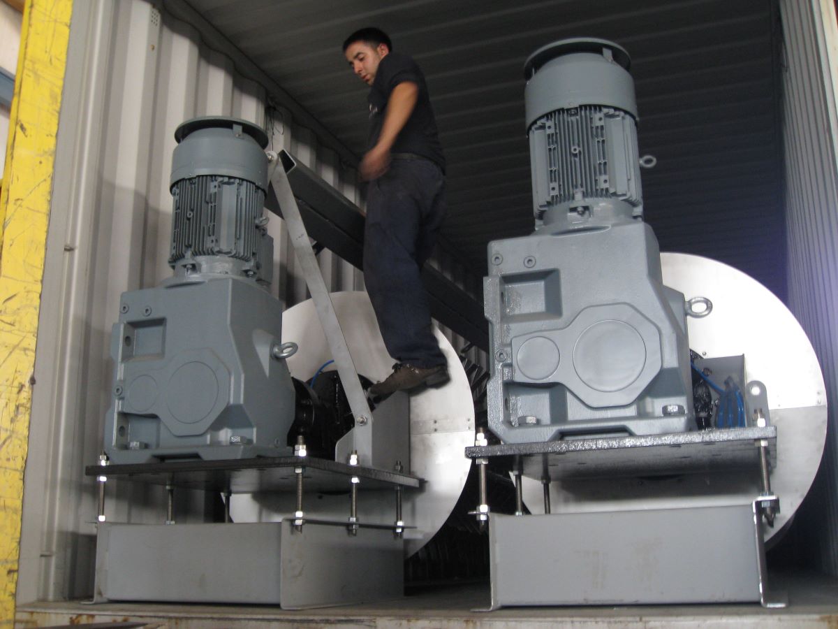 Horizontal Shaft Aerator - Biological Treatment - Vortex Engineering