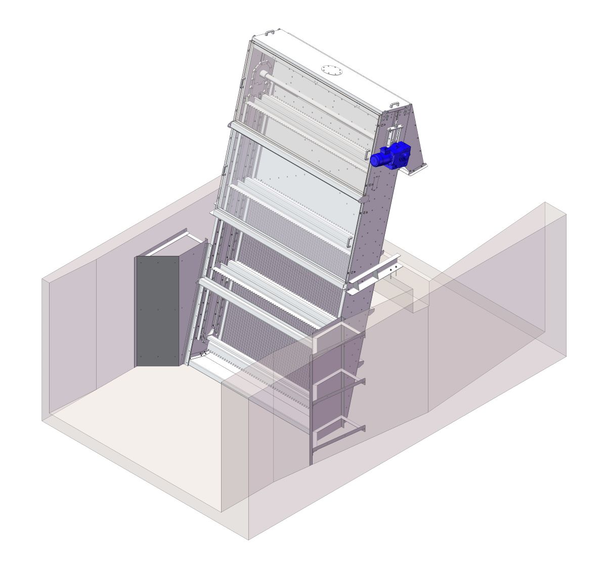 Multi Rake Bar Screen - Screening Equipment - Vortex Engineering