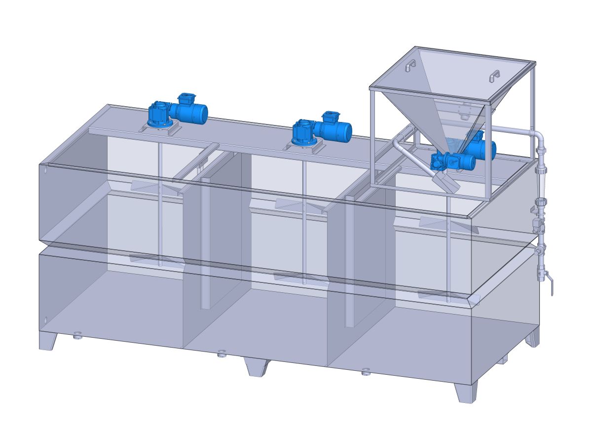 Sludge Removal - Polymer Preparation System