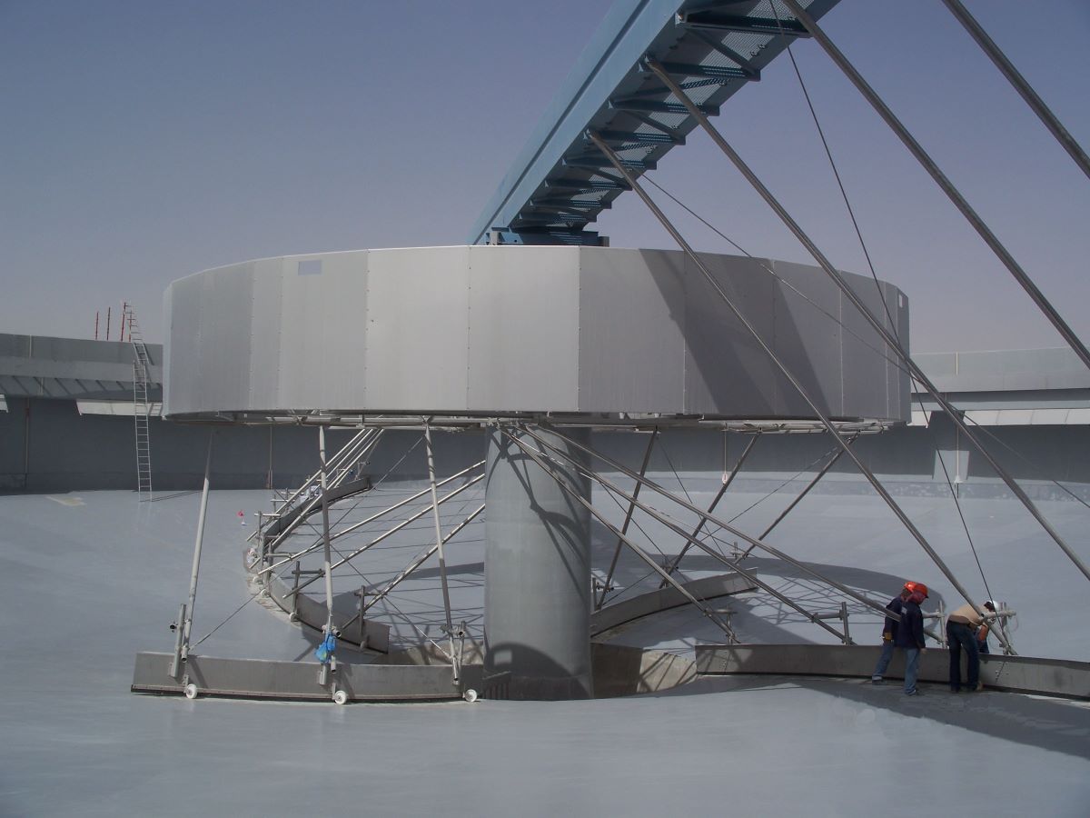 Rotating Bridge Scraper - Clarification Equipment - Vortex Engineering