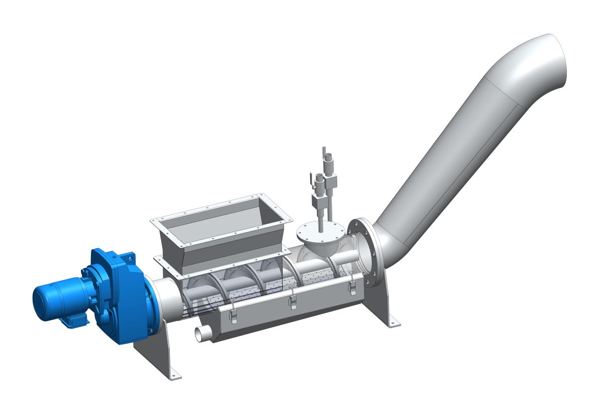 Screw Compactor - Screening Equipment - Vortex Engineering