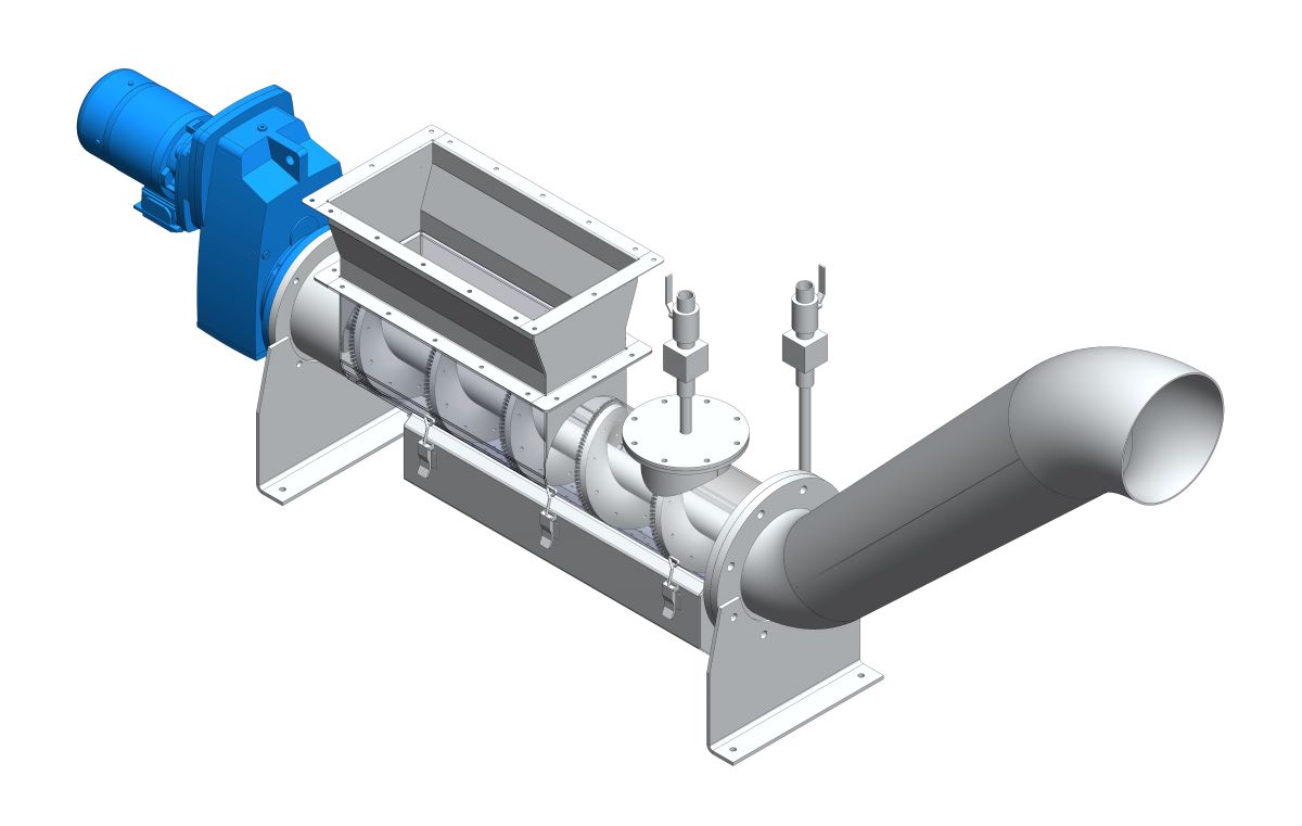 Screw Compactor - Screening Equipment - Vortex Engineering
