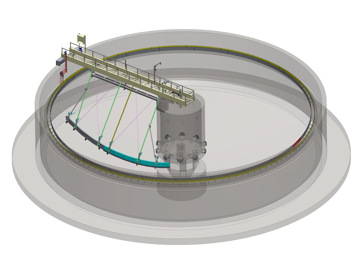 Rotating Bridge Scraper - Clarification Equipment - Vortex Engineering