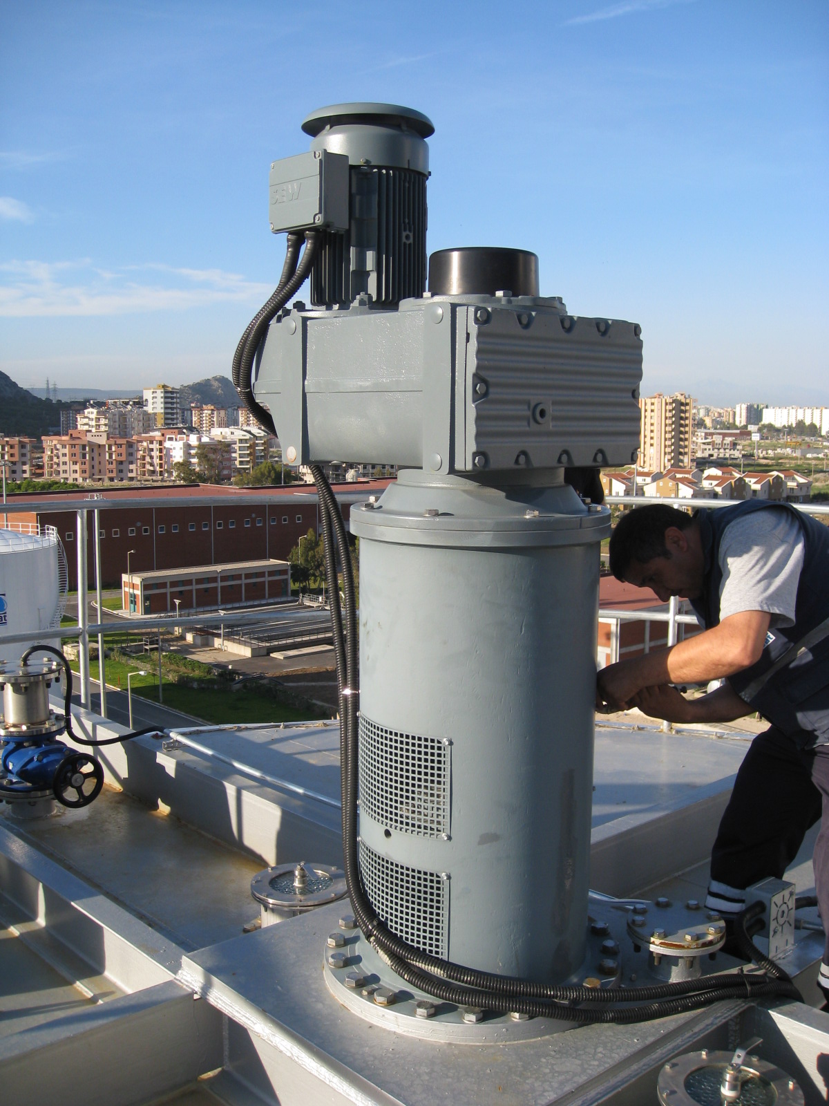 Sludge Mixer - Digester Equipment - Vortex Engineering