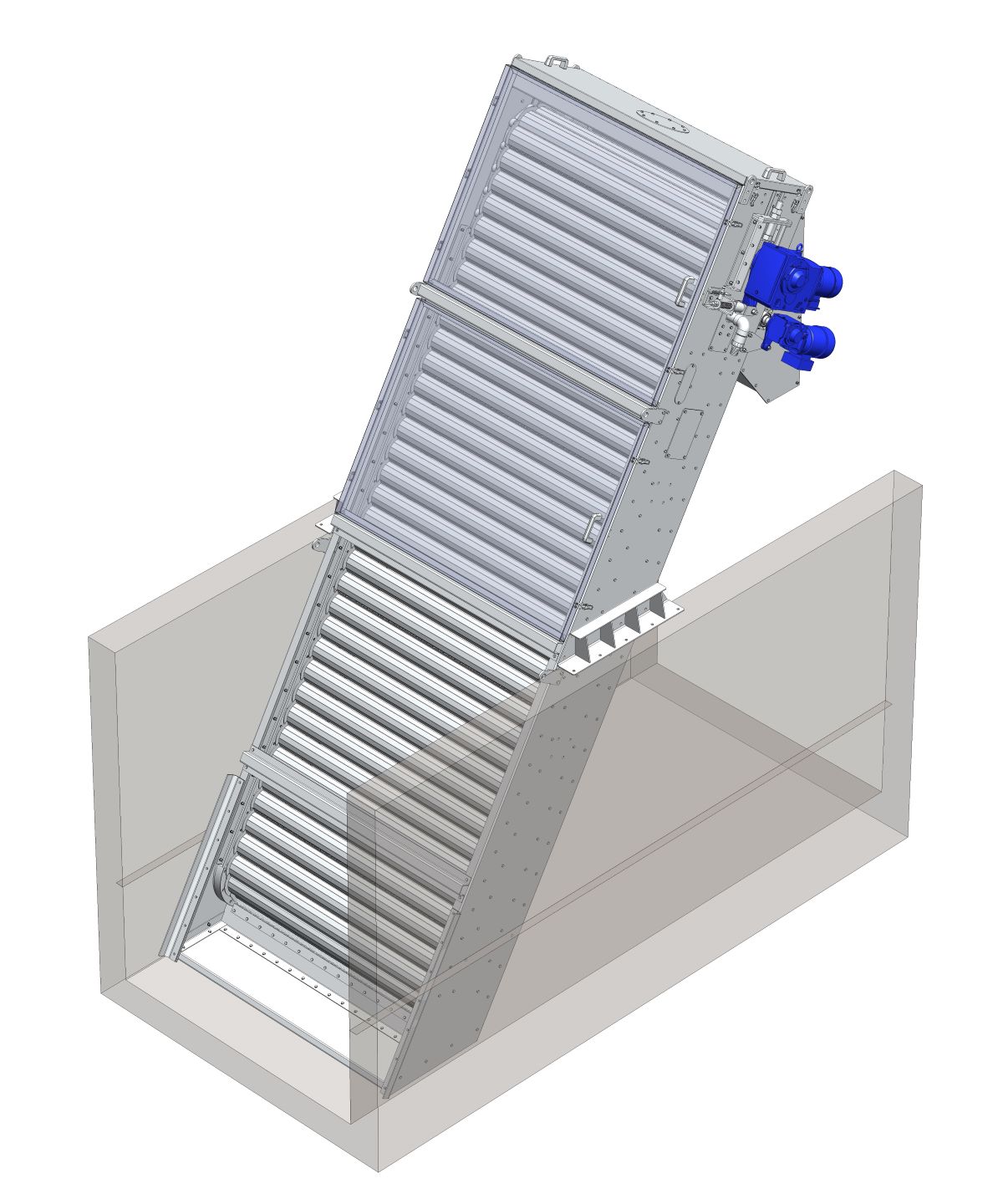 Travelling Band Screen - Vortex Engineering